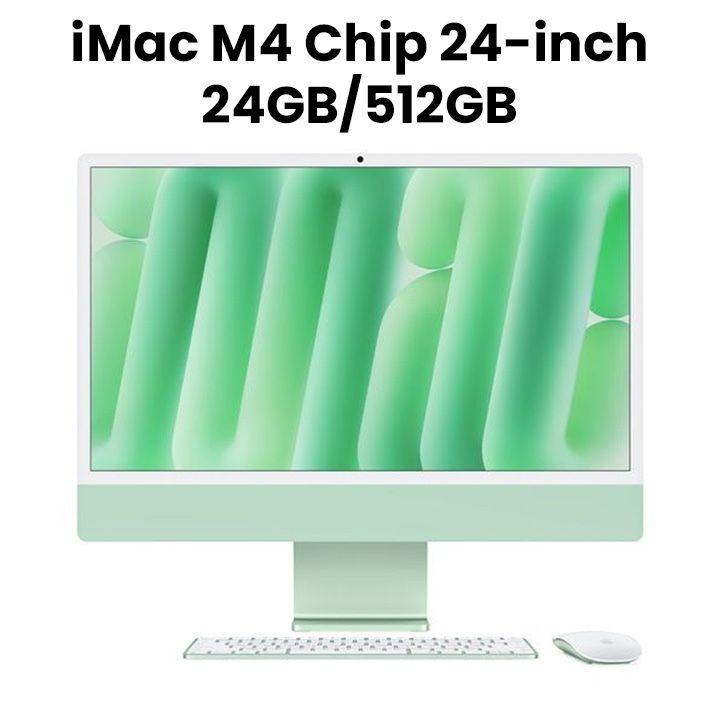 Buy Apple 24-inch iMac with Retina 4.5K display: Apple M4 chip with 10 ...